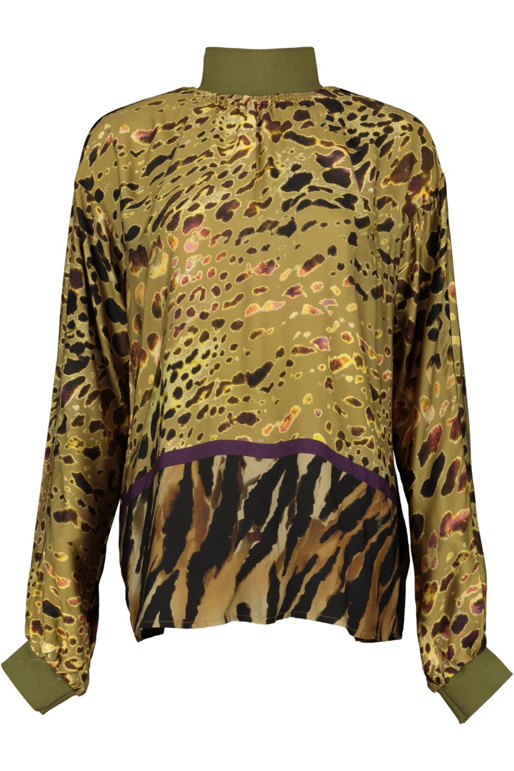 Bluse mit Animal-Print | Emily bei Mode Löning