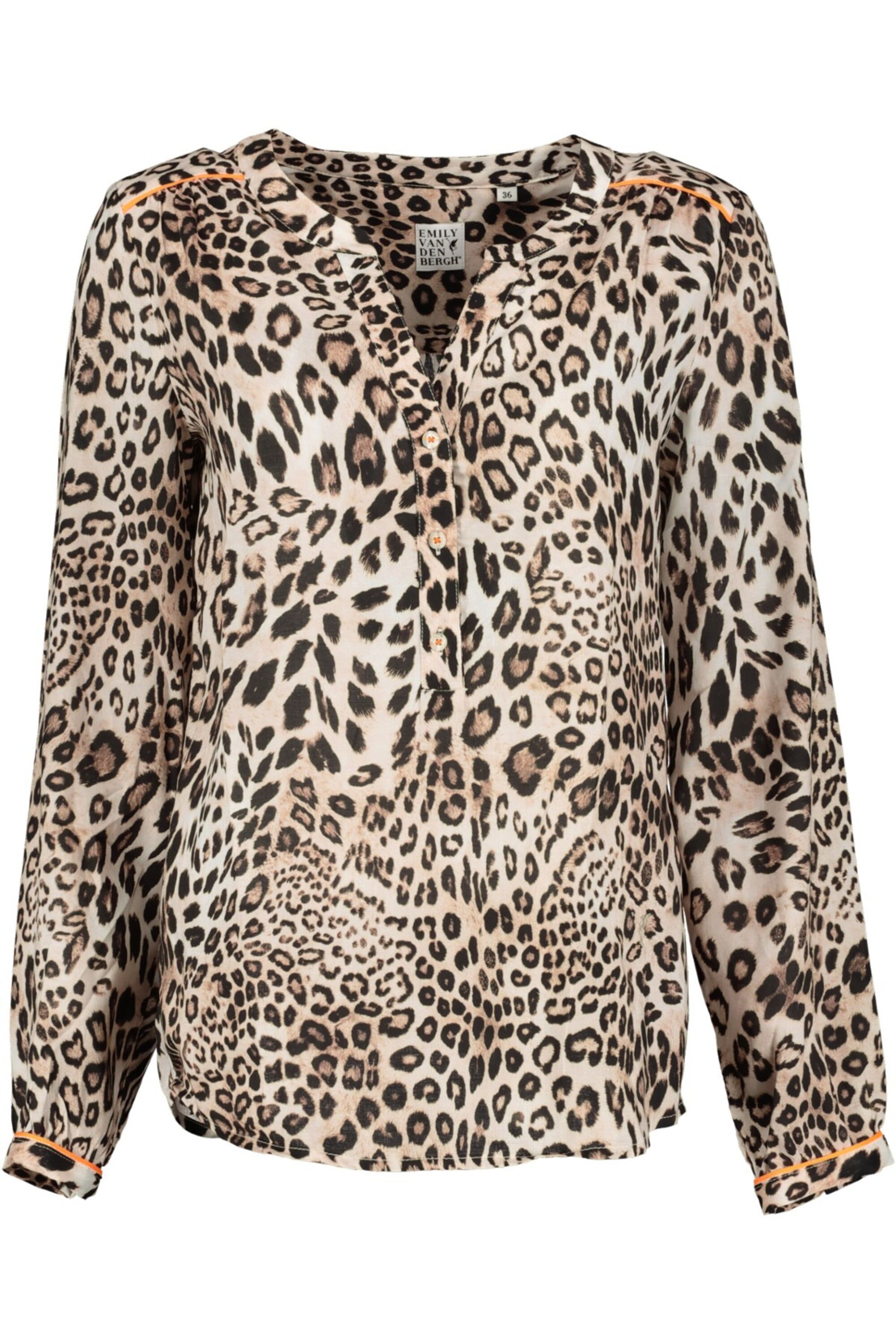 Bluse mit Leoparden-Print | Emily bei Mode Löning